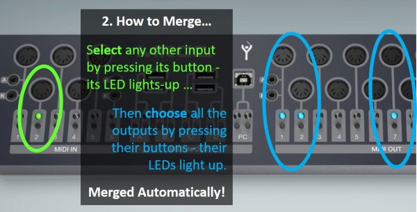 MRCC MIDI Router Control Center and USB MIDI Interface