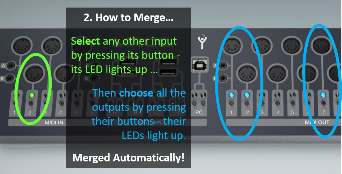 MRCC MIDI Router Control Center and USB MIDI Interface