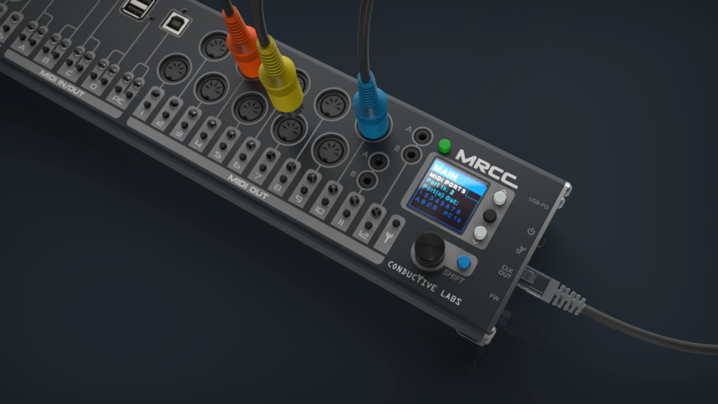 MRCC MIDI Router Control Center and USB MIDI Interface