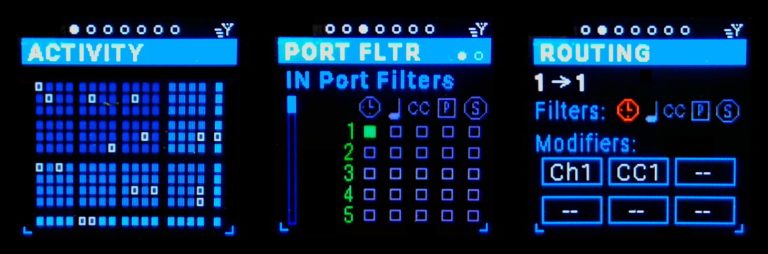 MRCC MIDI Router Control Center and USB MIDI Interface